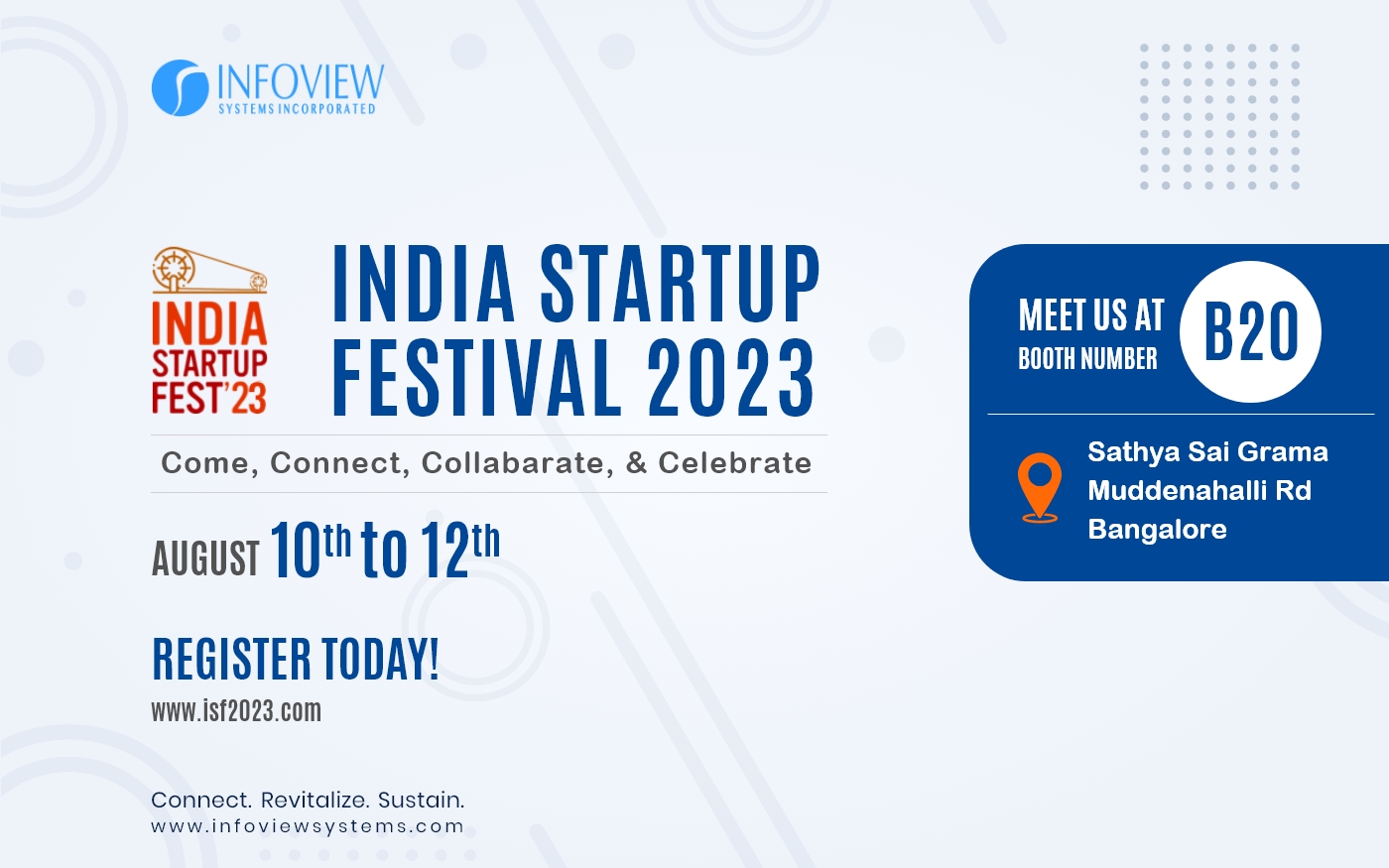 India Startup Festival 2023 - Infoview Systems Inc.